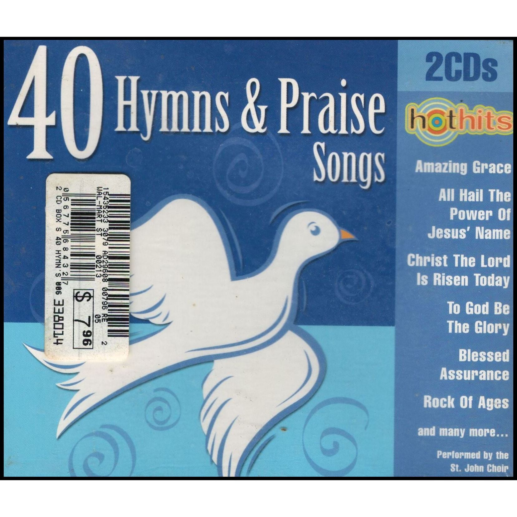 40 Hymns & Praise Songs (Music CD) - Walmart.com