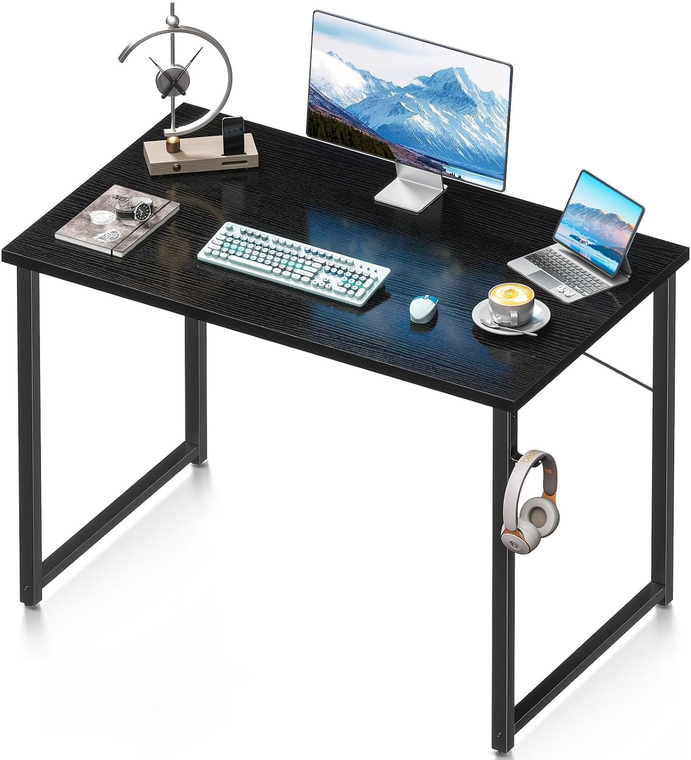 40 Inch Computer Desk, Modern Simple Style Desk for Home Office, Study ...