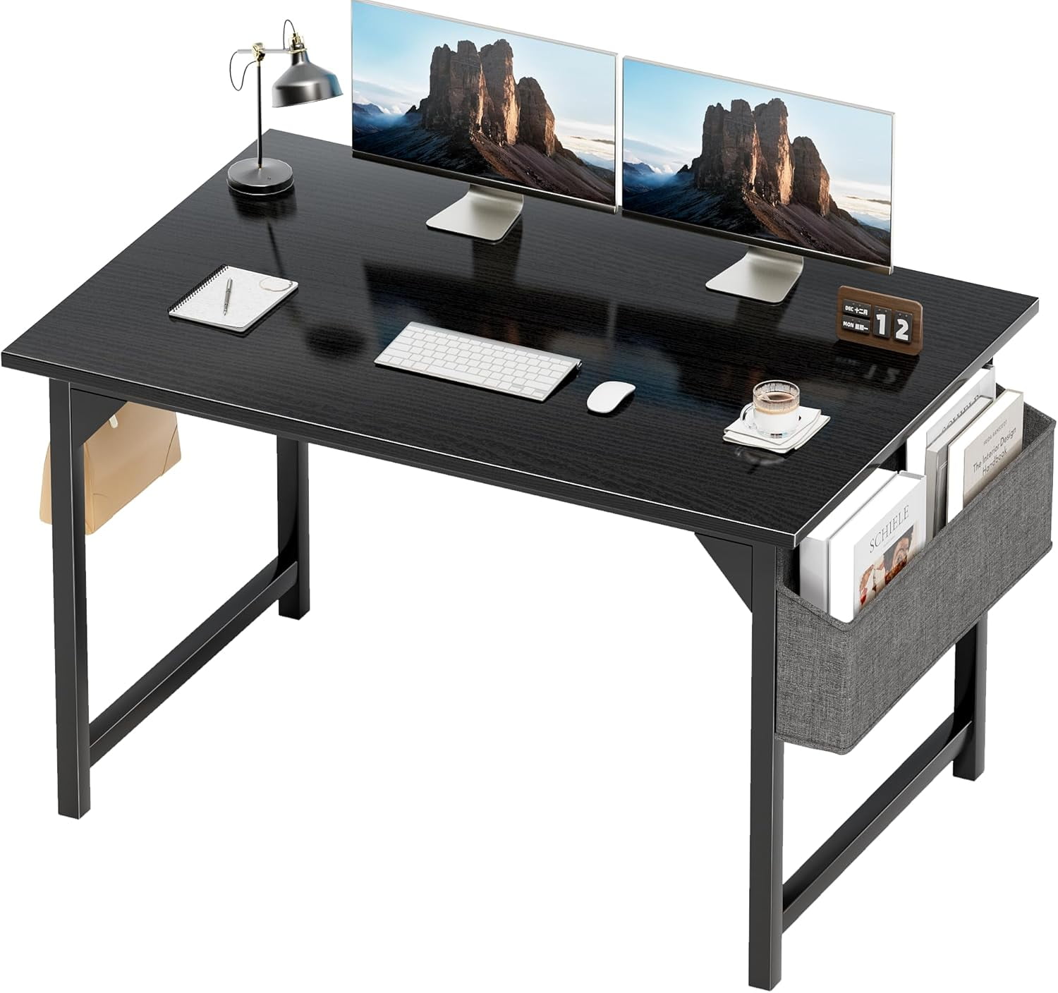 40 Inch Computer Desk, Wood Modern Simple PC Home Office Table for ...