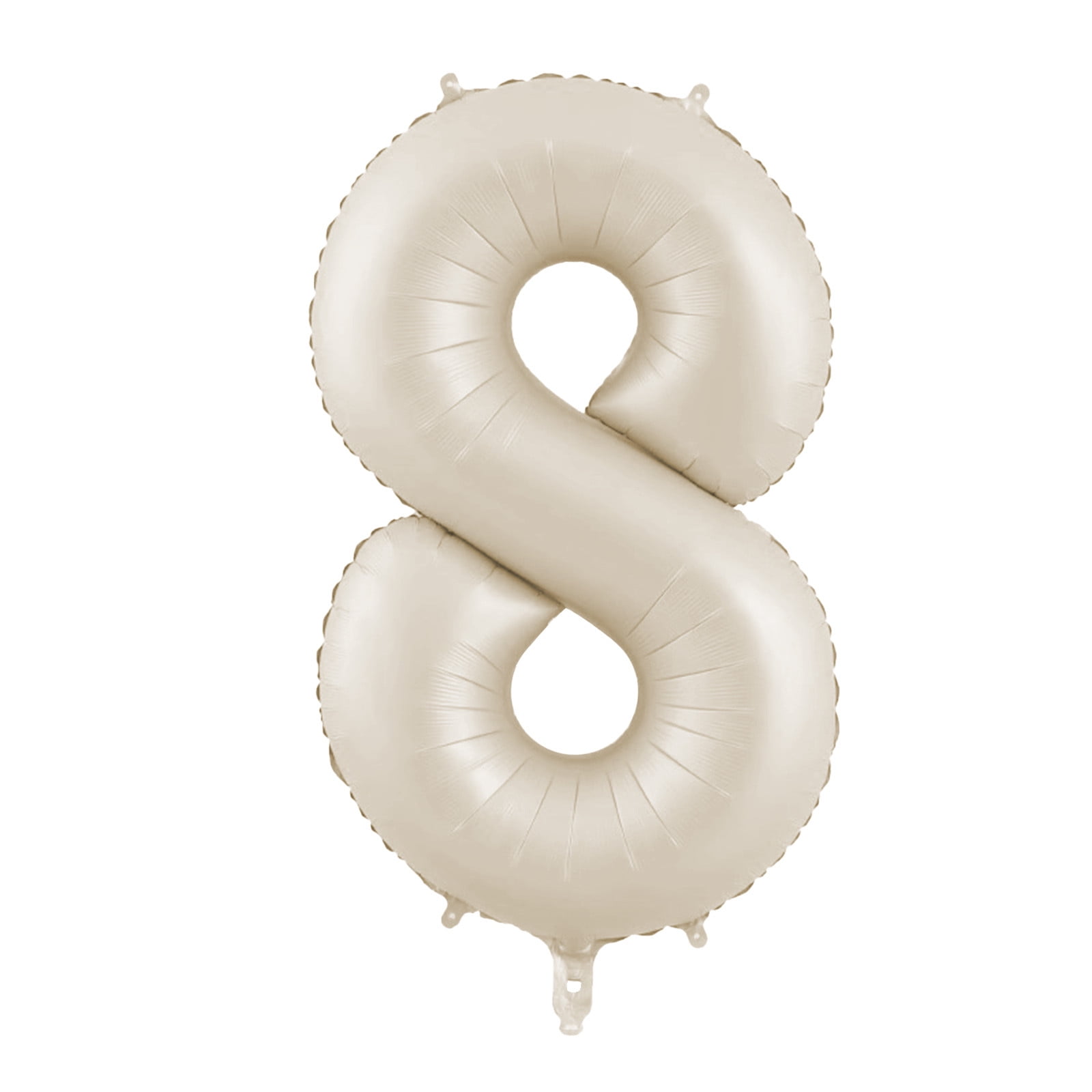40 Inch Cream Number Balloon,Beige Large Birthday Balloons,Girl Kids ...