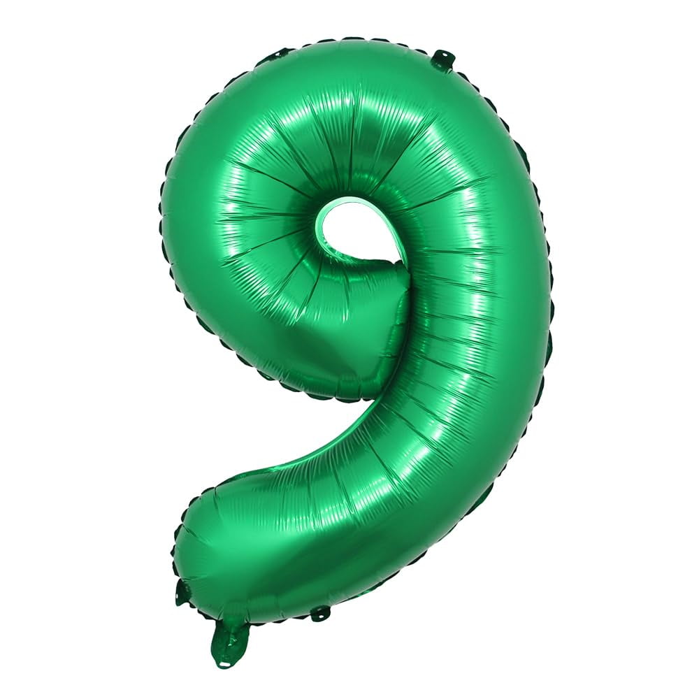 40 Inch Giant green SSF20 number balloons Foil Balloon Jungle Safari ...