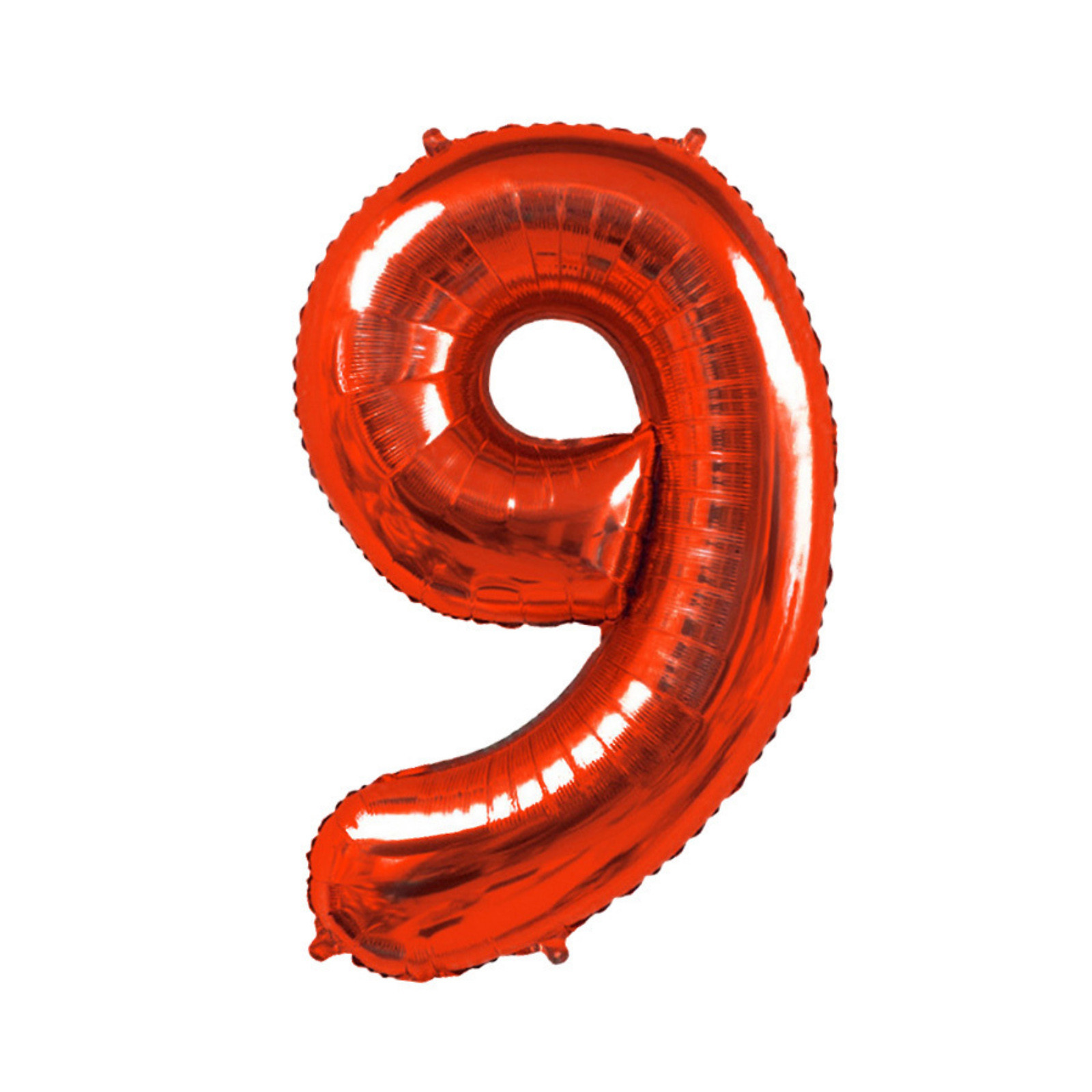 40 Inch Giant red Number Balloons - Jumbo Slim Foil Birthday ...
