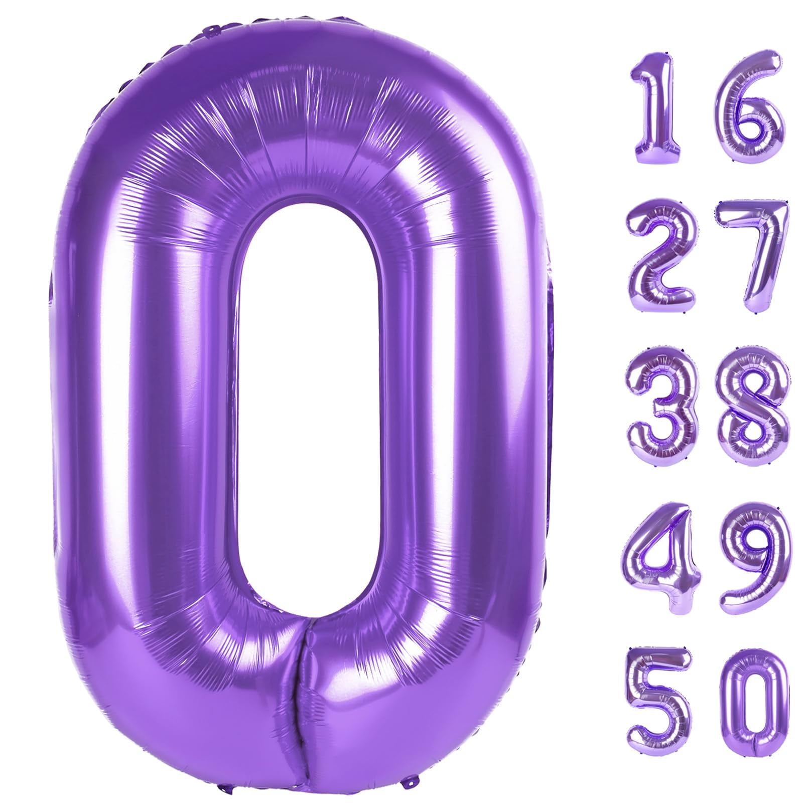 40 Inch Gold Balloon Balloon,Number Balloons Gold Big Giant Jumbo Foil ...