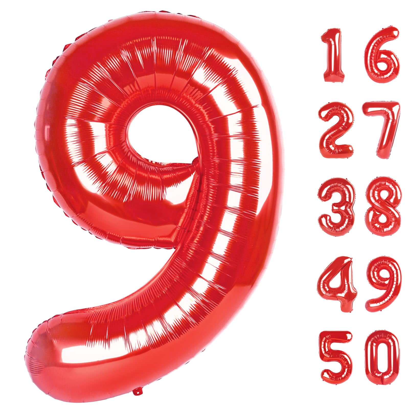 40 Inch Gold Balloon Balloon,Number Balloons Gold Big Giant Jumbo Foil ...