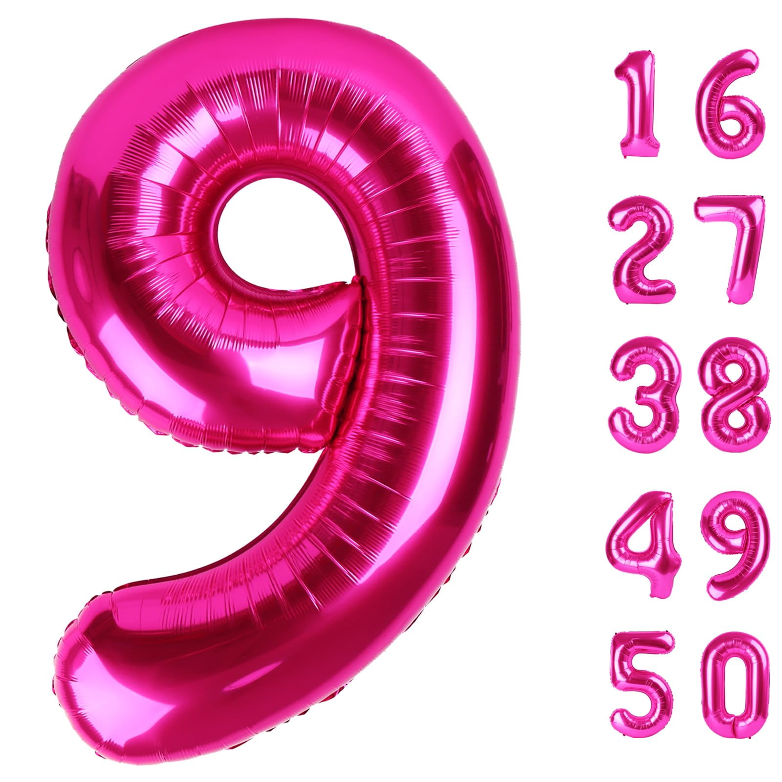 40 Inch Gold Balloon Balloon,Number Balloons Gold Big Giant Jumbo Foil ...