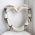 40-Inch Happy Birthday Hollow Heart Foil Balloon Set - Perfect for ...