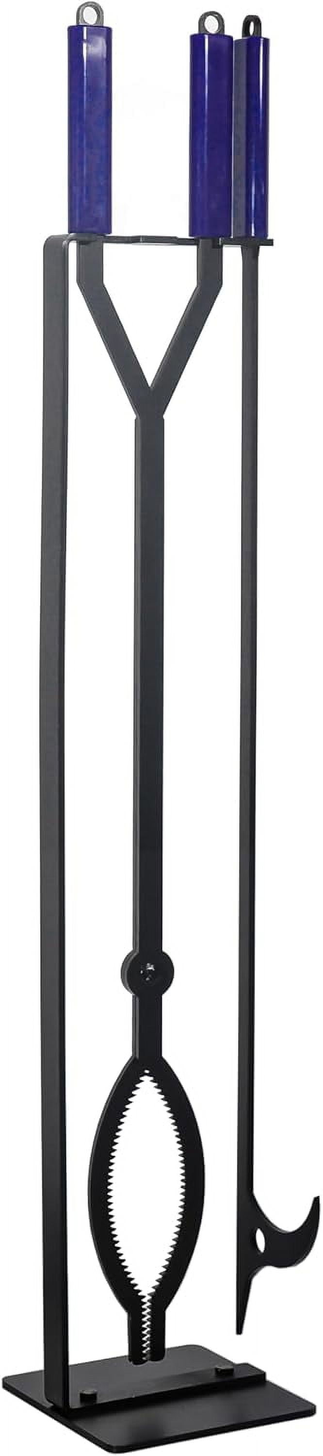 40 Inch Heavy Duty Fire Tongs Firewood Grabber Tool with Scissor Shape ...