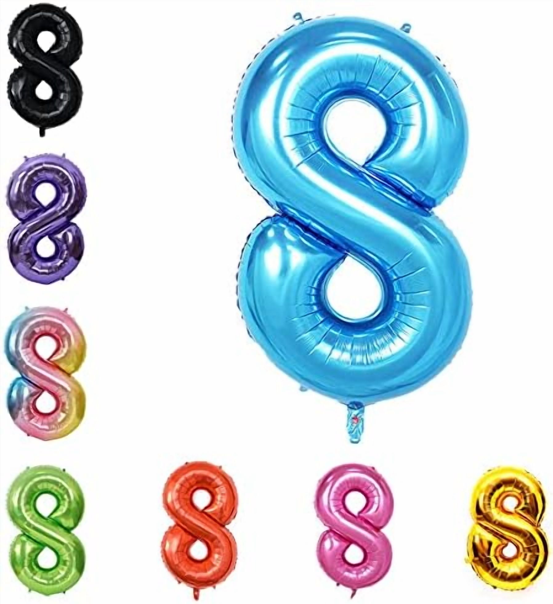 40 Inch Large Foil Helium Number Balloon Birthday Wedding Party 0-9 ...