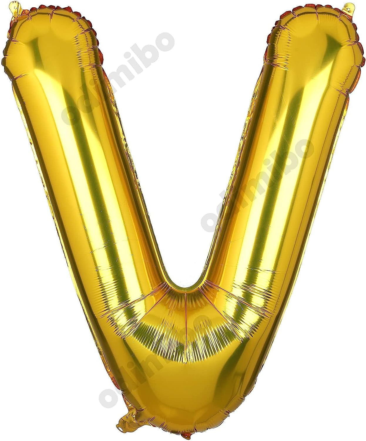40 Inch Large Gold Letter V Foil Balloons Helium Golden Big Alphabet ...