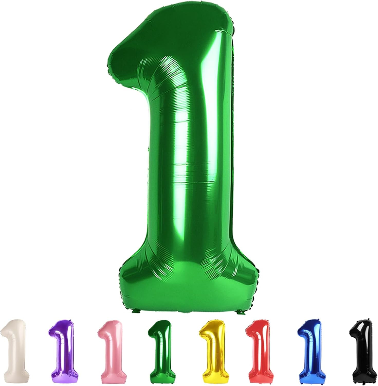 40 Inch Number Balloons Balloons, Birthday Decorations, Baby Girl Boy ...