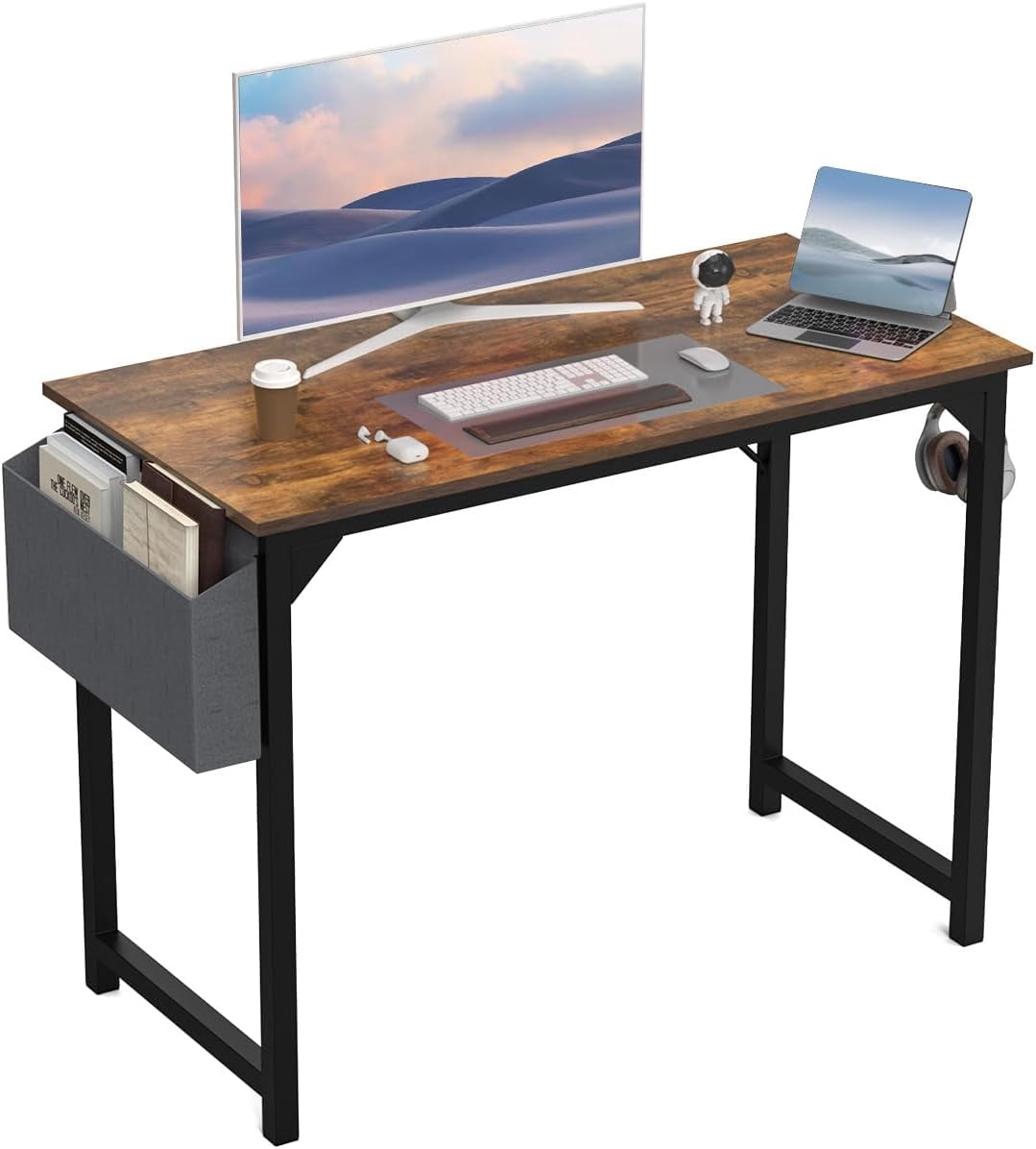 40 Inch Office Small Computer Desk Modern Simple Style Writing Study ...