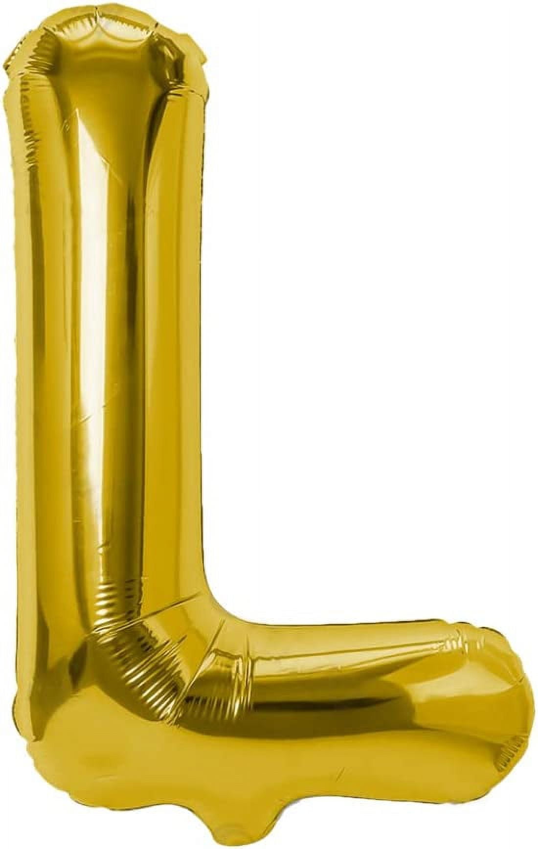 40 Inches Gold Foil Letter Balloon - Ideal for Parties and Celebrations ...