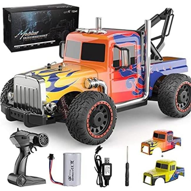 40 KMH 4WD High Speed Hobby Grade 1-16 Scale Remote Control Car Toys ...