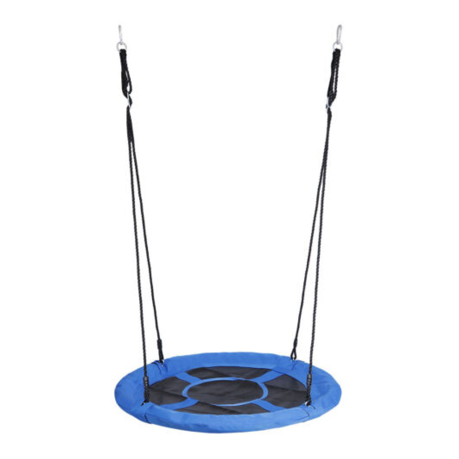 40'' Kids Round Saucer Tree Swing Set Swing Platform 900D Waterproof ...