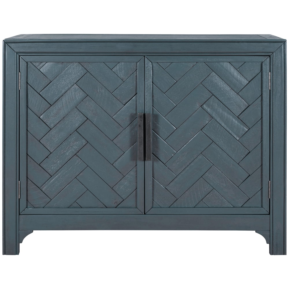 40"L Modern Cabinets with Medieval Braided Pattern Design Doors, A ...
