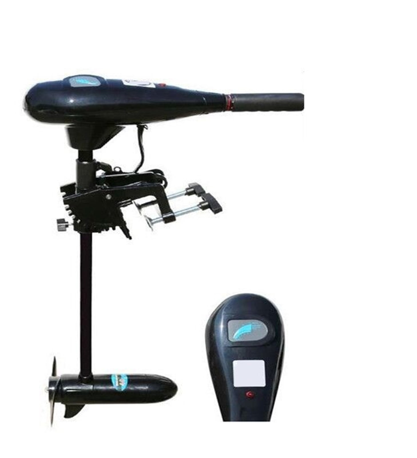 40 LBS 12 V Trolling Boat Motor, Electric Outboard Engine, For Canoe ...