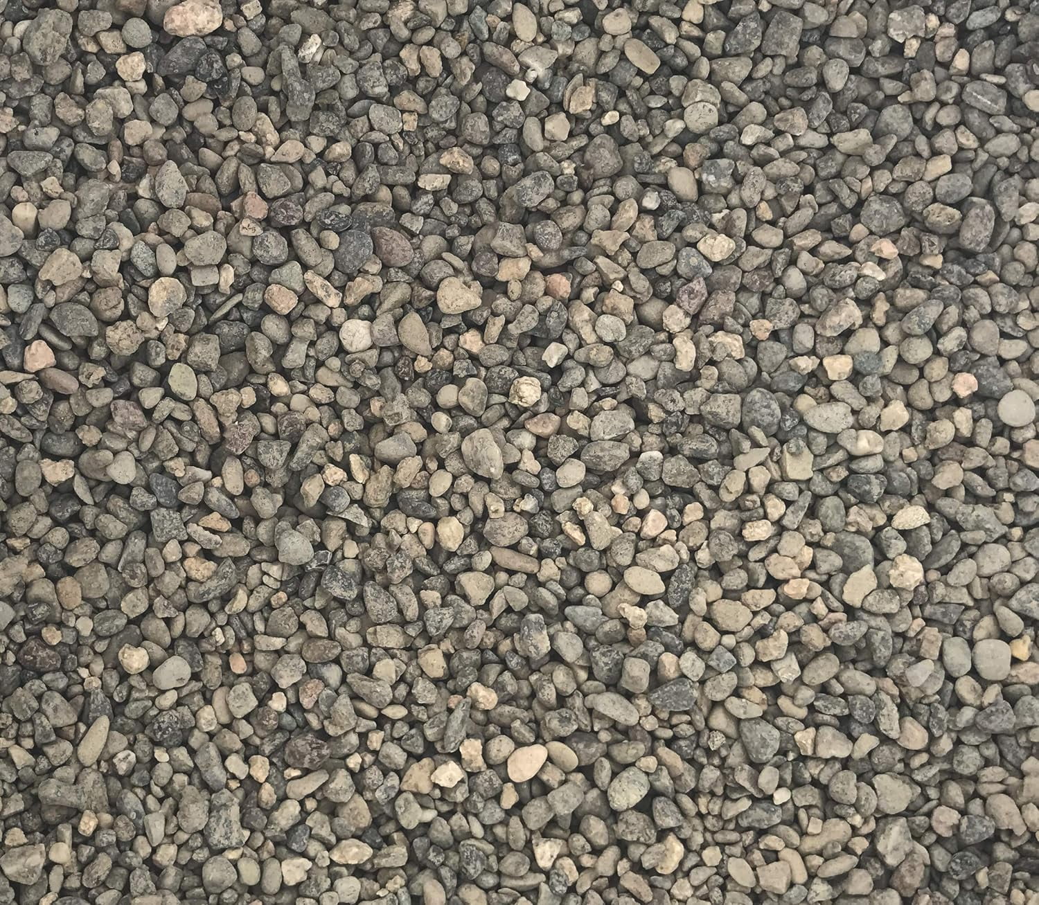 40 LBS Grey Pea Gravel - Landscape Rocks - Drainage Rock - Gardening ...