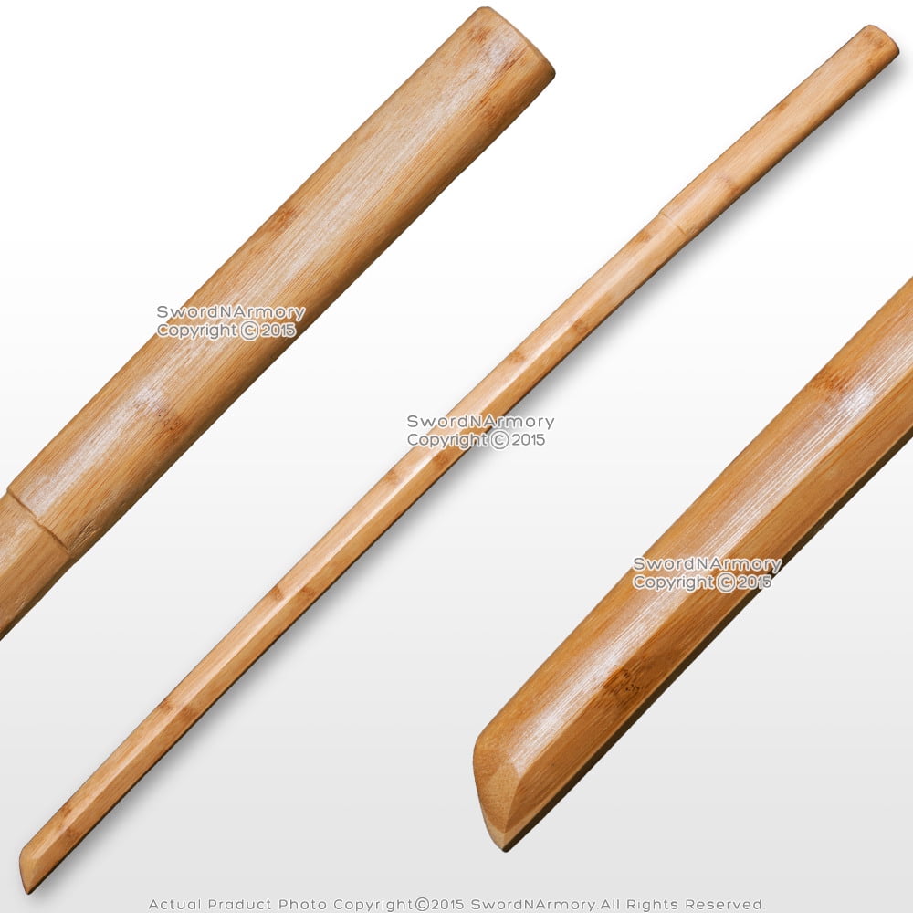 40" Lightweight Compressed Bamboo Bokken Bokuto Kendo Practice Katana ...