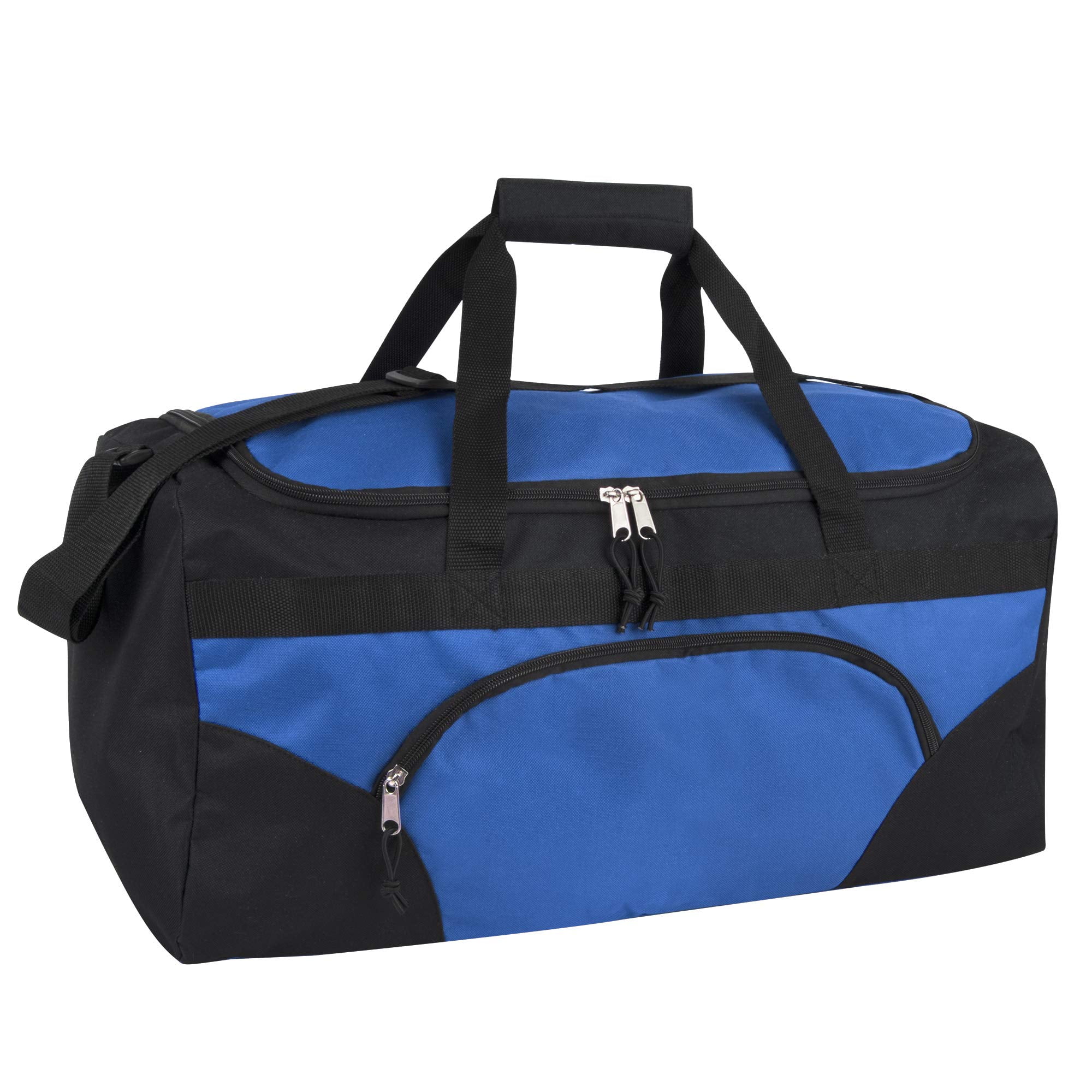 40 Liter 22 Inch Duffle Bag with Reflective Stripe, Front Accessory ...