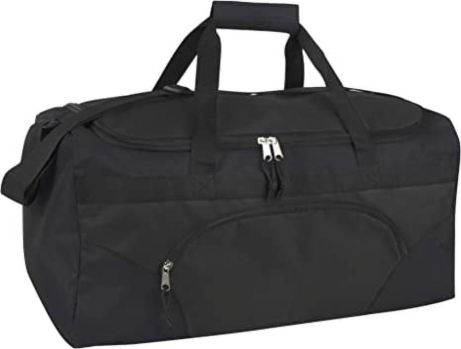 40 Liter 22 Inch Duffle Bag with Reflective Stripe, Front Accessory ...