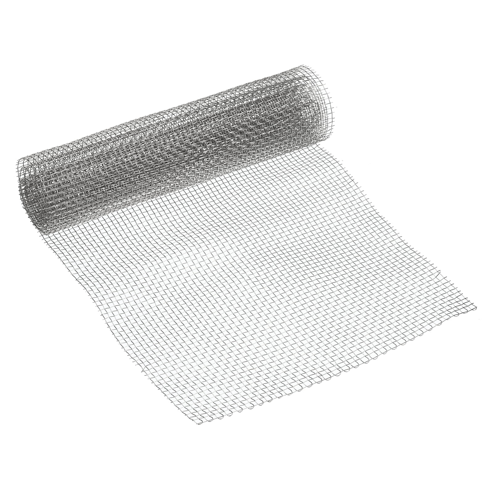 40"Lx10"W Woven Wire Mesh, 8Mesh 316L Stainless Steel Air Vent Filter ...