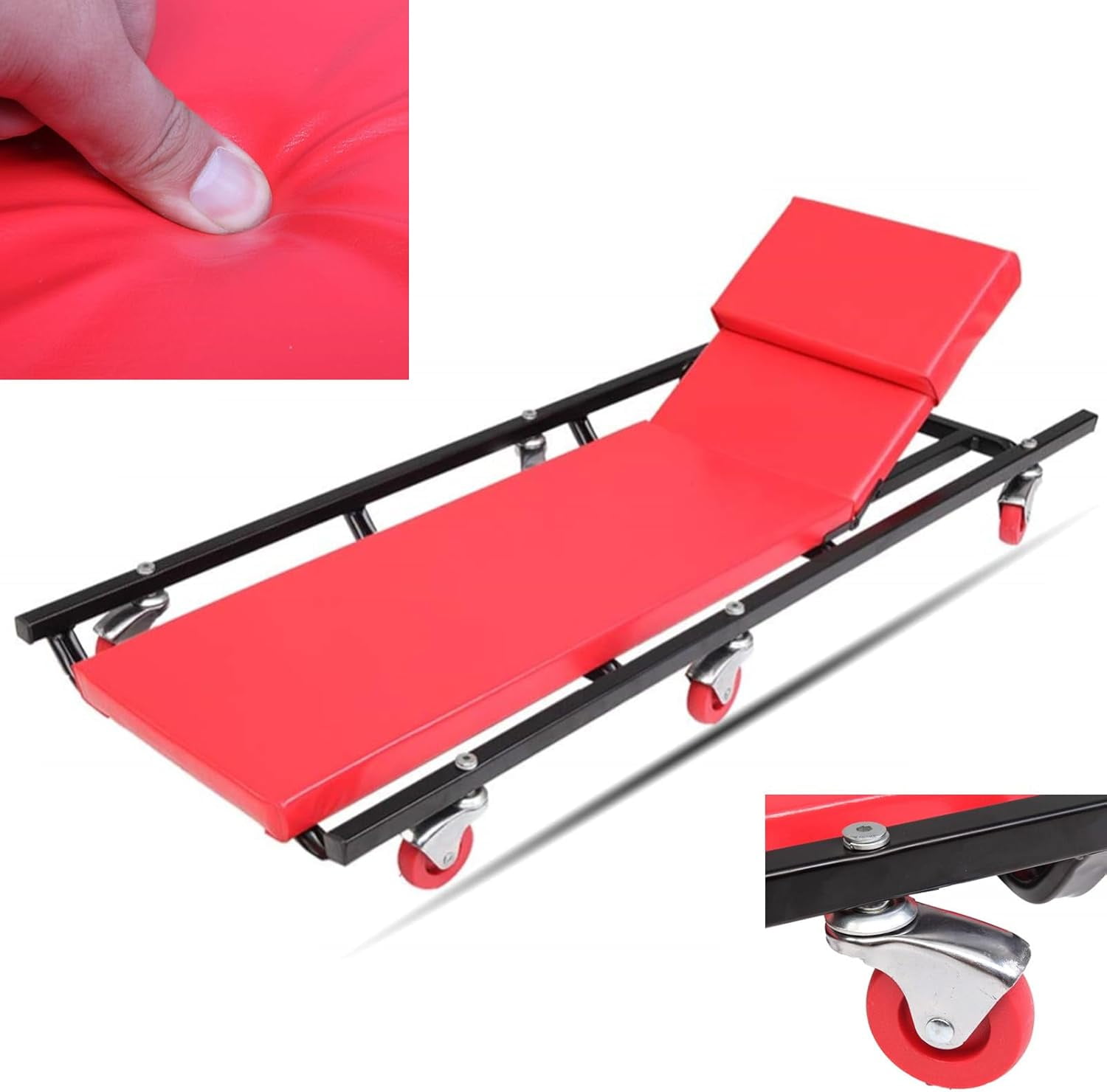 40" Mechanics Creeper Rolling Seat Auto Car Shop Garage Repair Work ...