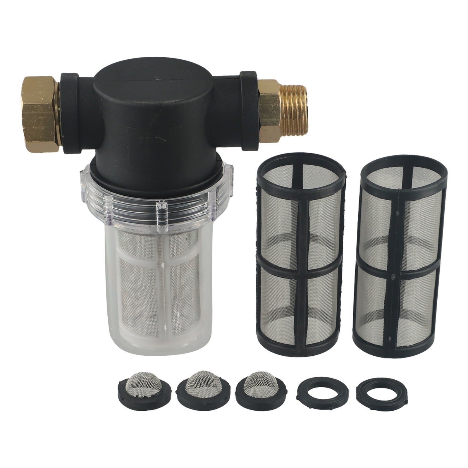 40 Mesh Garden Hose Strainer Attachment For Pressure Washer 3/4 Hose ...