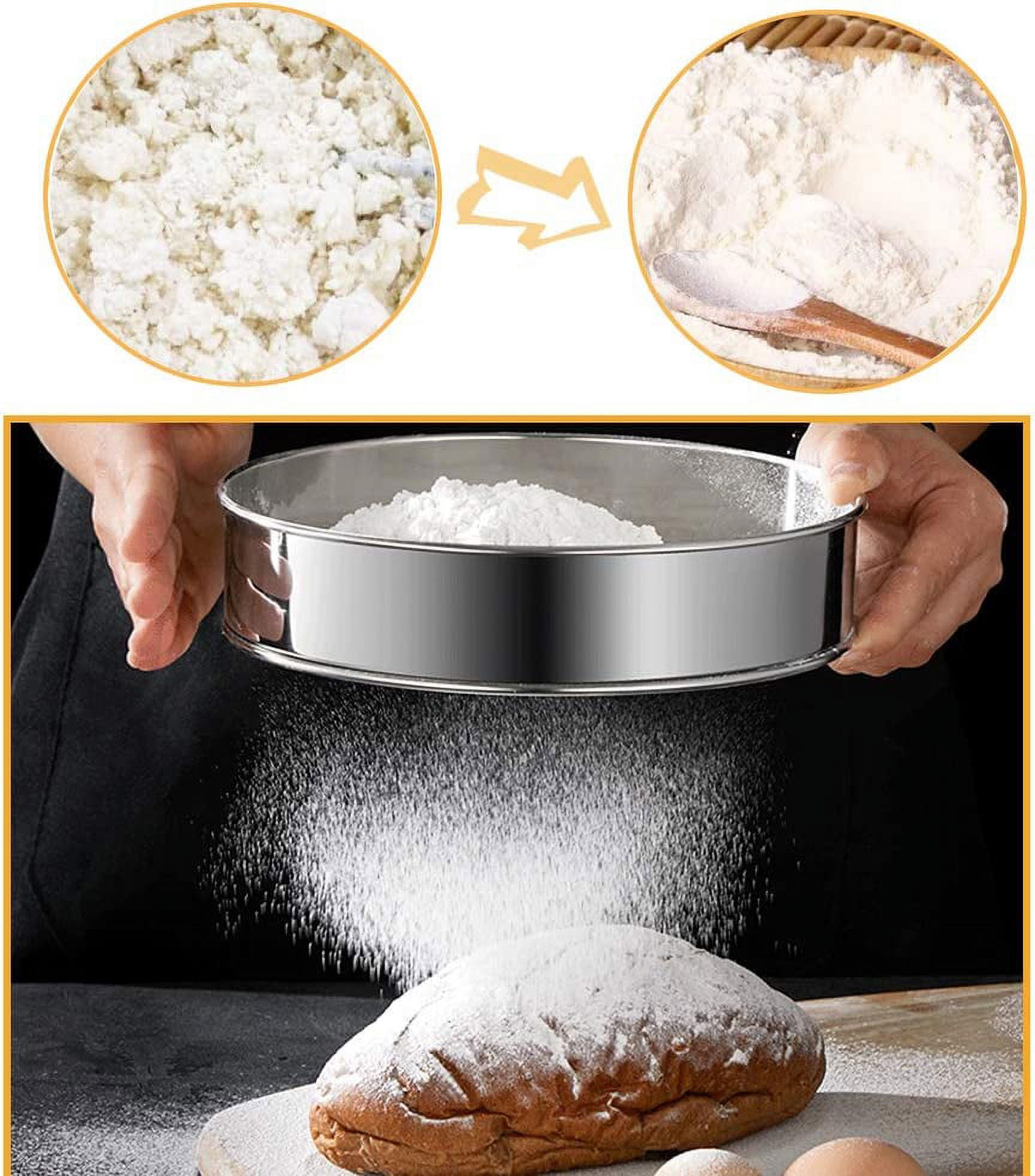 40 Mesh Stainless Steel Powder Sieve for Electric Powdering Sifter ...