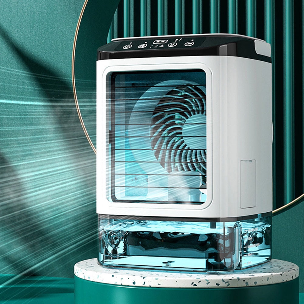 Under $40 Misting Cooling Fan Home Mini Air Conditioner Fan Usb Office ...