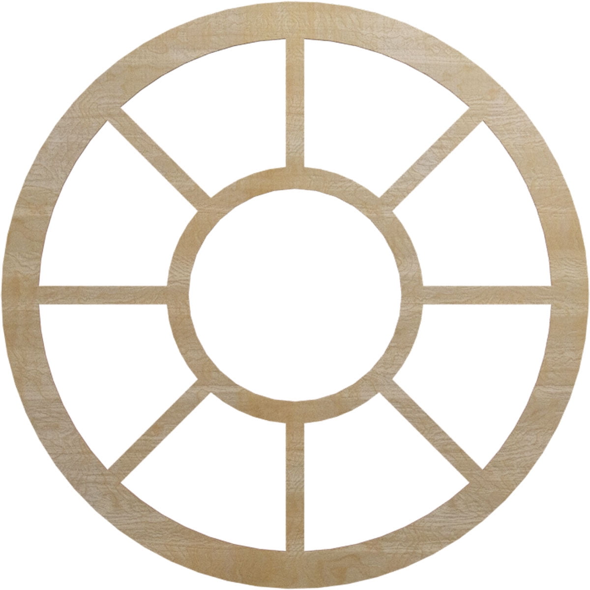 40"OD x 14 1/2"ID x 1/4"T Grace Wood Fretwork Pierced Ceiling Medallion ...