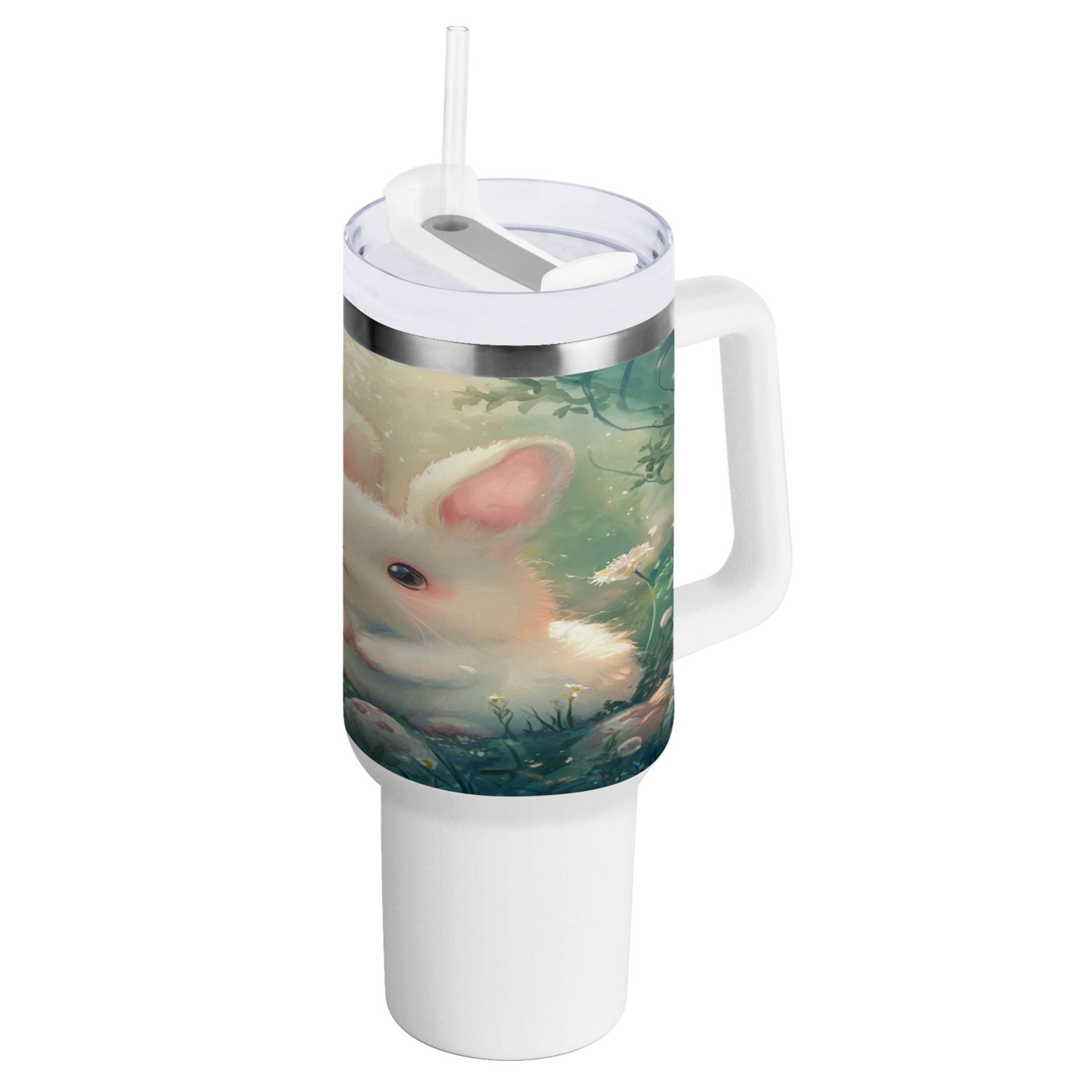 40 Oz Car Handle Water Bottle Water Cup Water Bottle Water Jug Coffee ...