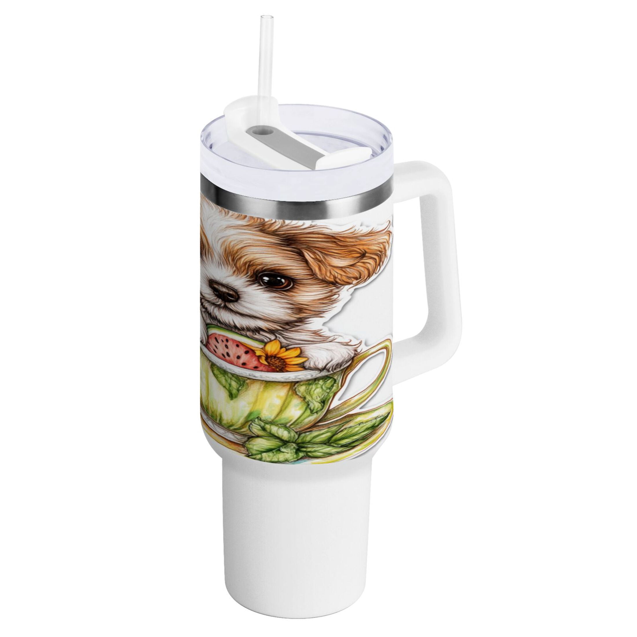 40 Oz Car Handle Water Bottle Water Cup Water Bottle Water Jug Coffee ...