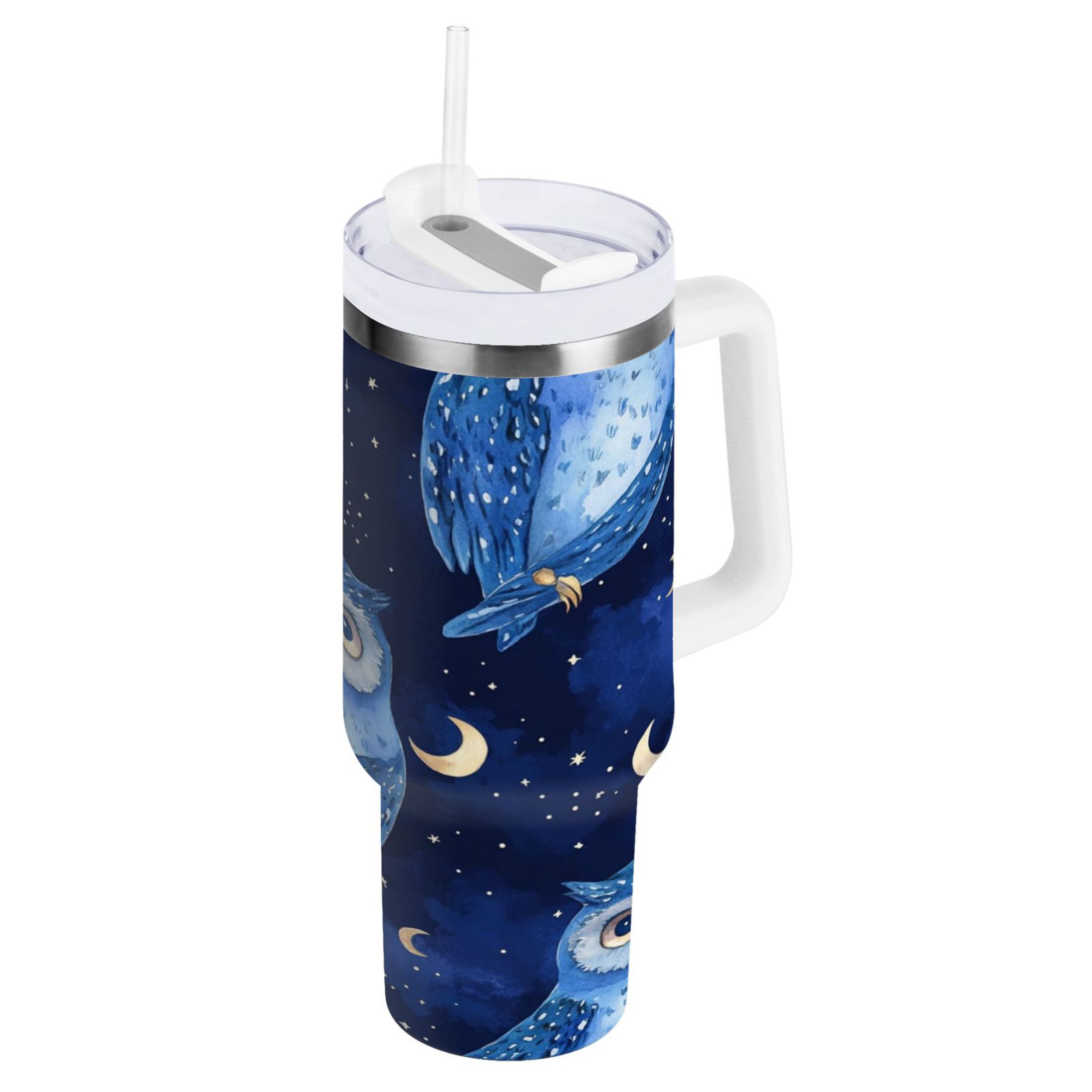 40 Oz Car Handle Water Cup 10.8x3.85 Inch Stainless Steel Water Cup ...