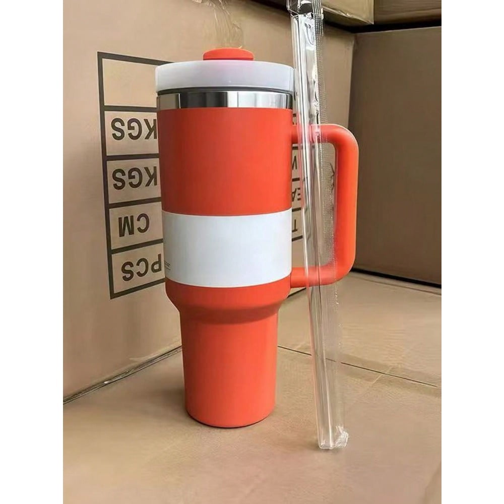 40 Oz H2.0 Tumbler With Handle, Double Walled Vacuum Insulated ...
