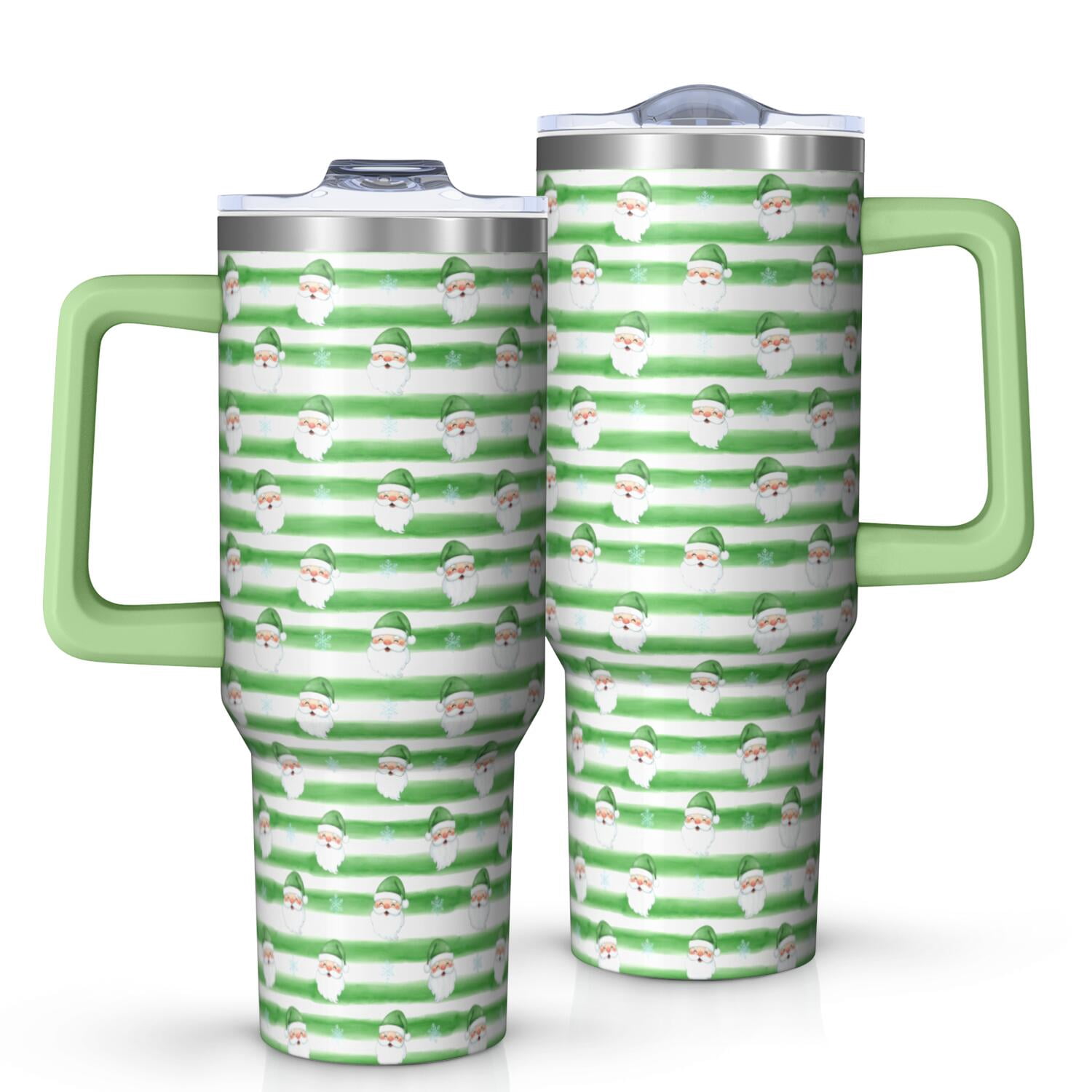 40 Oz Tumbler with Handle,Tumbler with Lid,Double Wall Insulated Cup ...