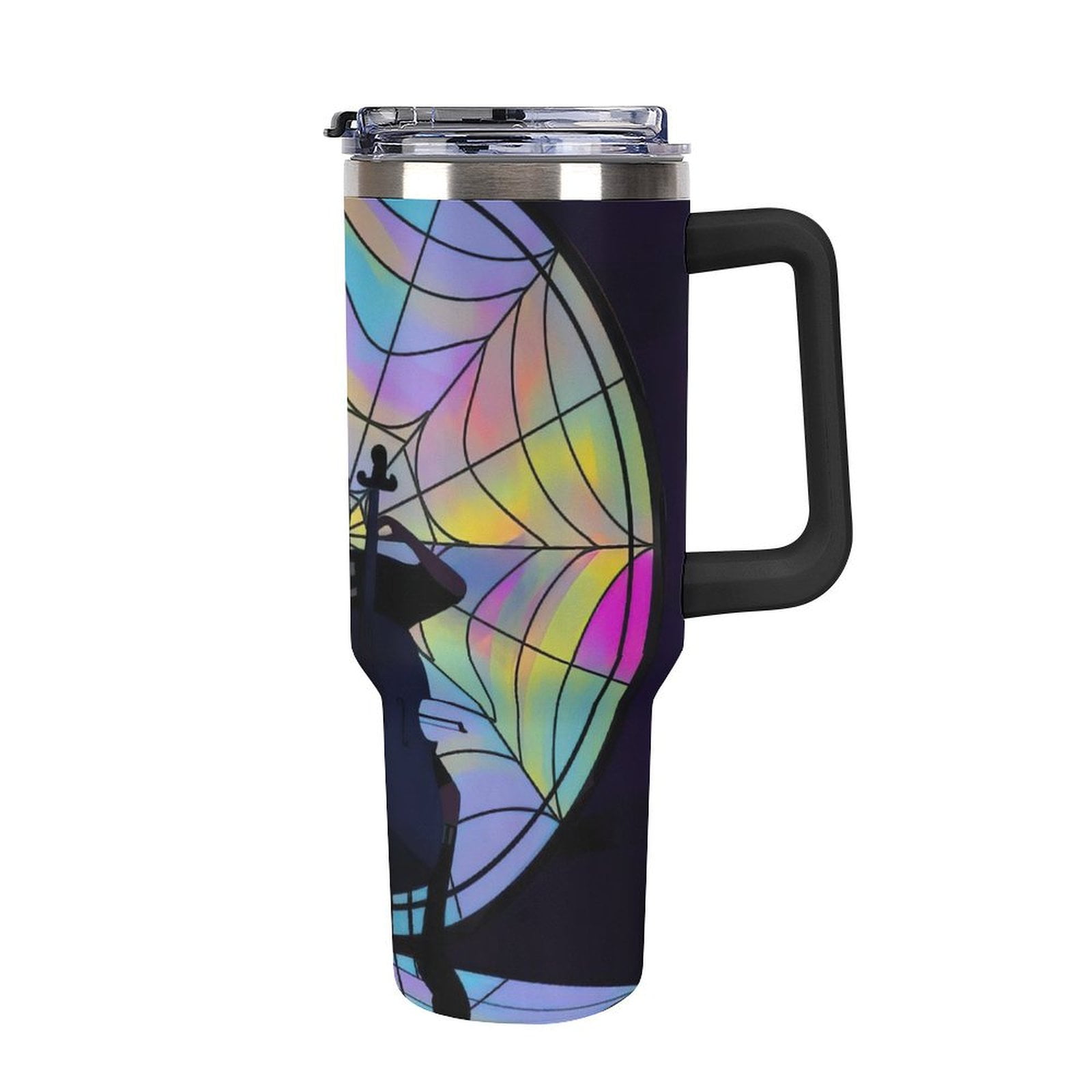 40 Oz Wednesday Addams Coffee Mug Tumbler Insulated with Straw/Lid ...