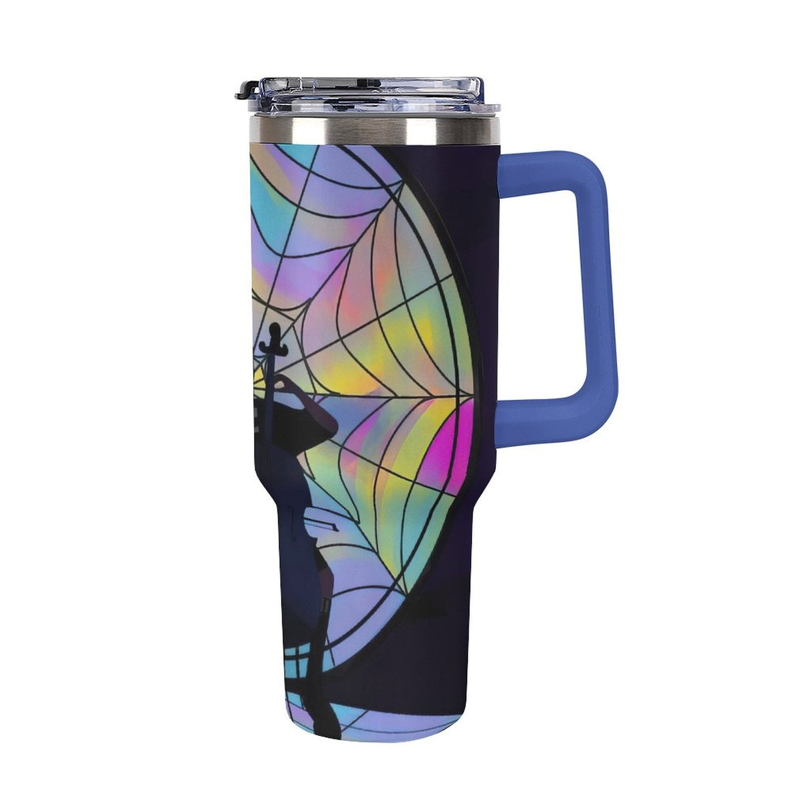 40 Oz Wednesday Addams Coffee Mug Tumbler Insulated with Straw/Lid ...