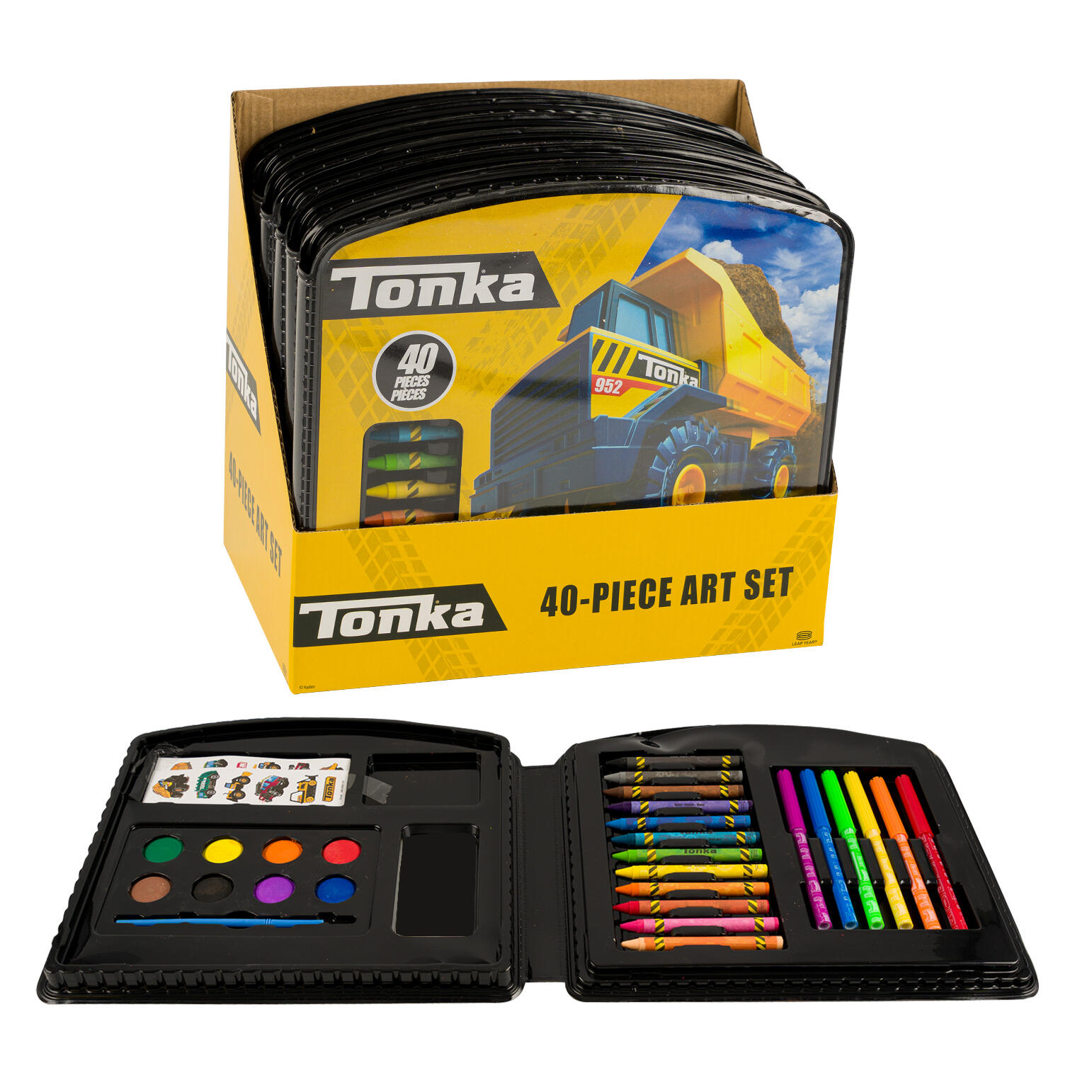 40 PC Tonka Art Set Coloring Arts & Craft - Walmart.com