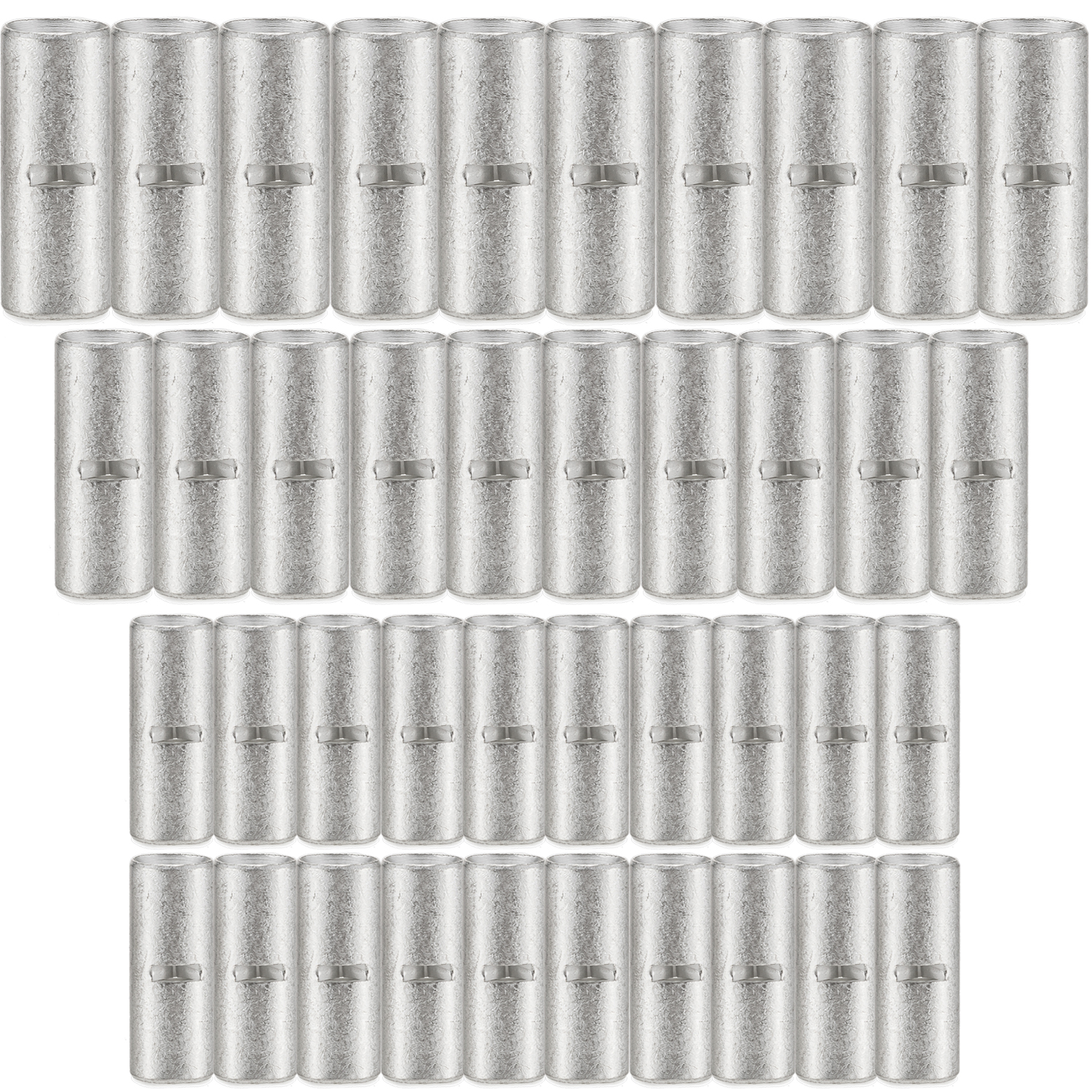 40 PCS BN8 BN14 BN22 AWG Gauge 8 6 4 Tinned Copper Butt Wire Terminal ...