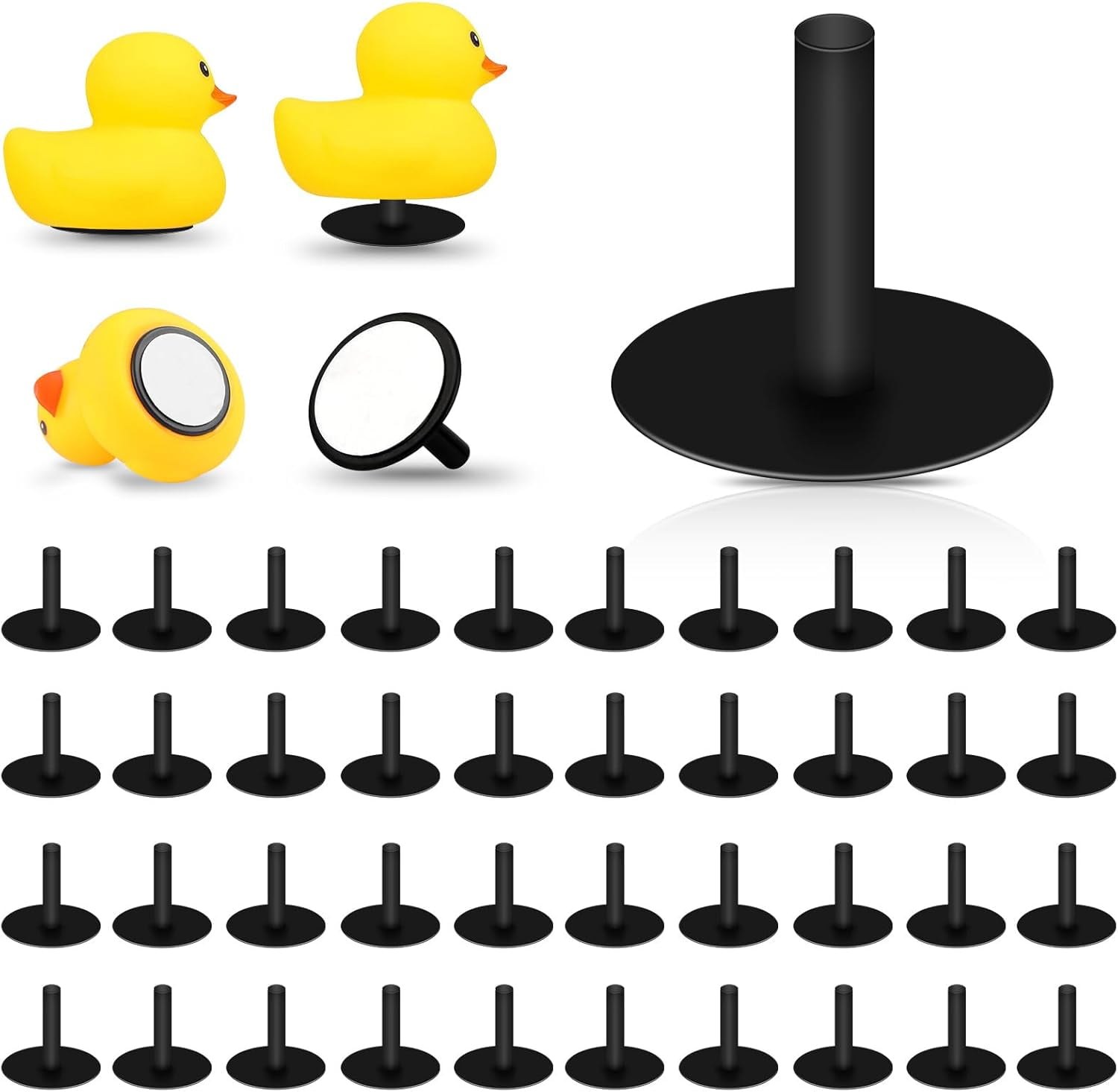 40 PCS Duck Plugs Mount With Double Sided Stickers - Holder for Car ...
