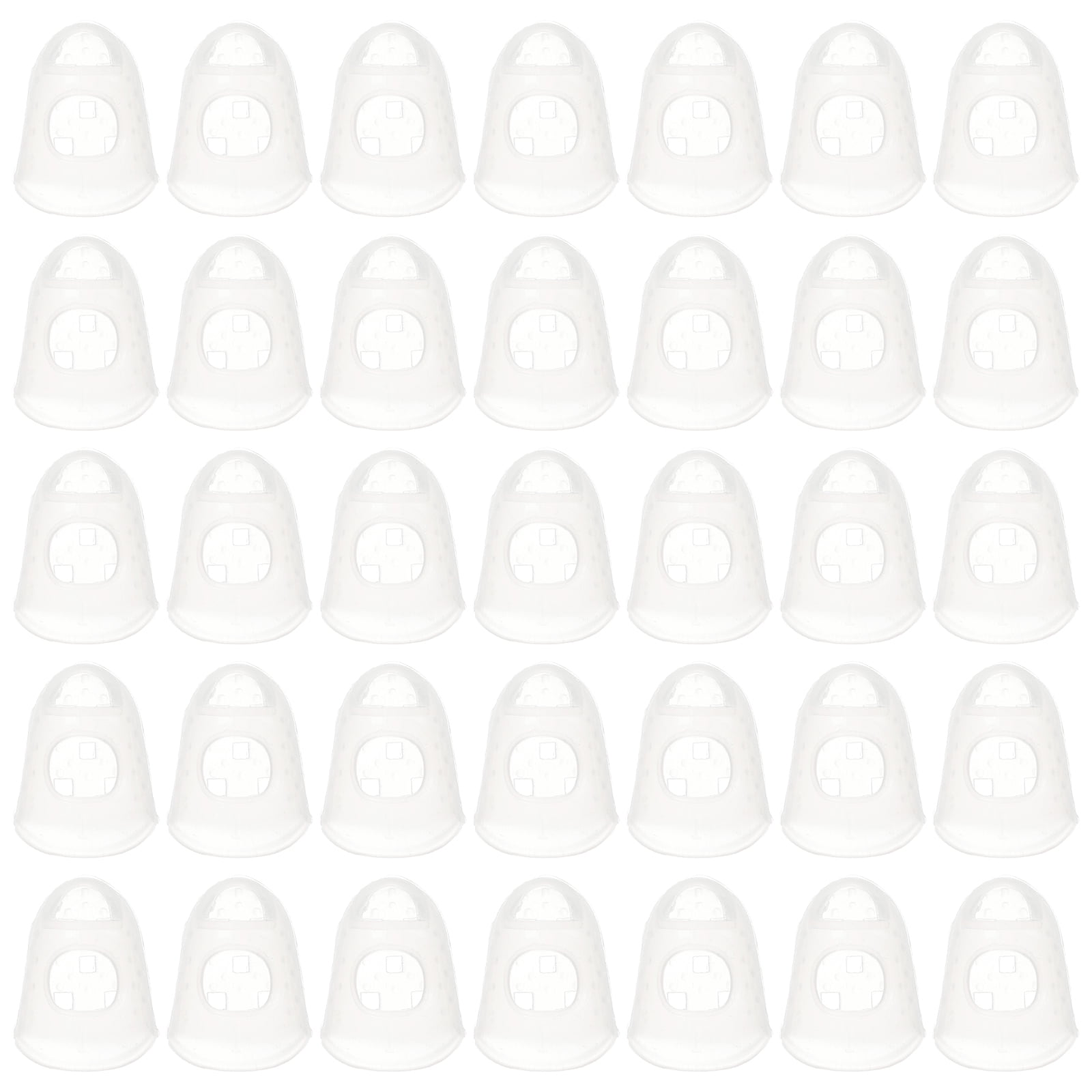 40 PCS Finger Covers Fingertip Protector Guitar Finger Caps Kalimba ...