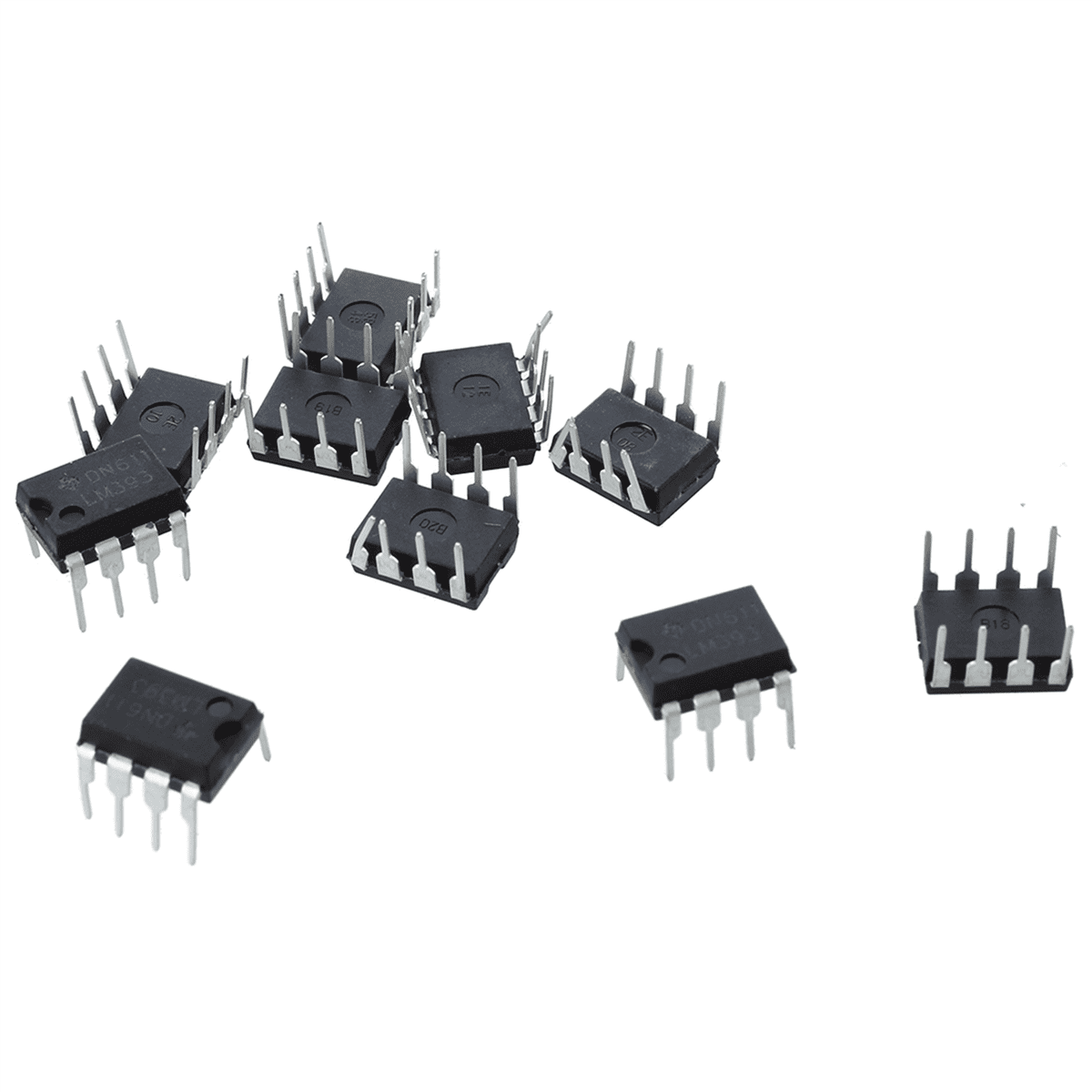 40 PCS LM393N LM393 DIP-8 Low Power Dual Voltage Comparator - Walmart.com
