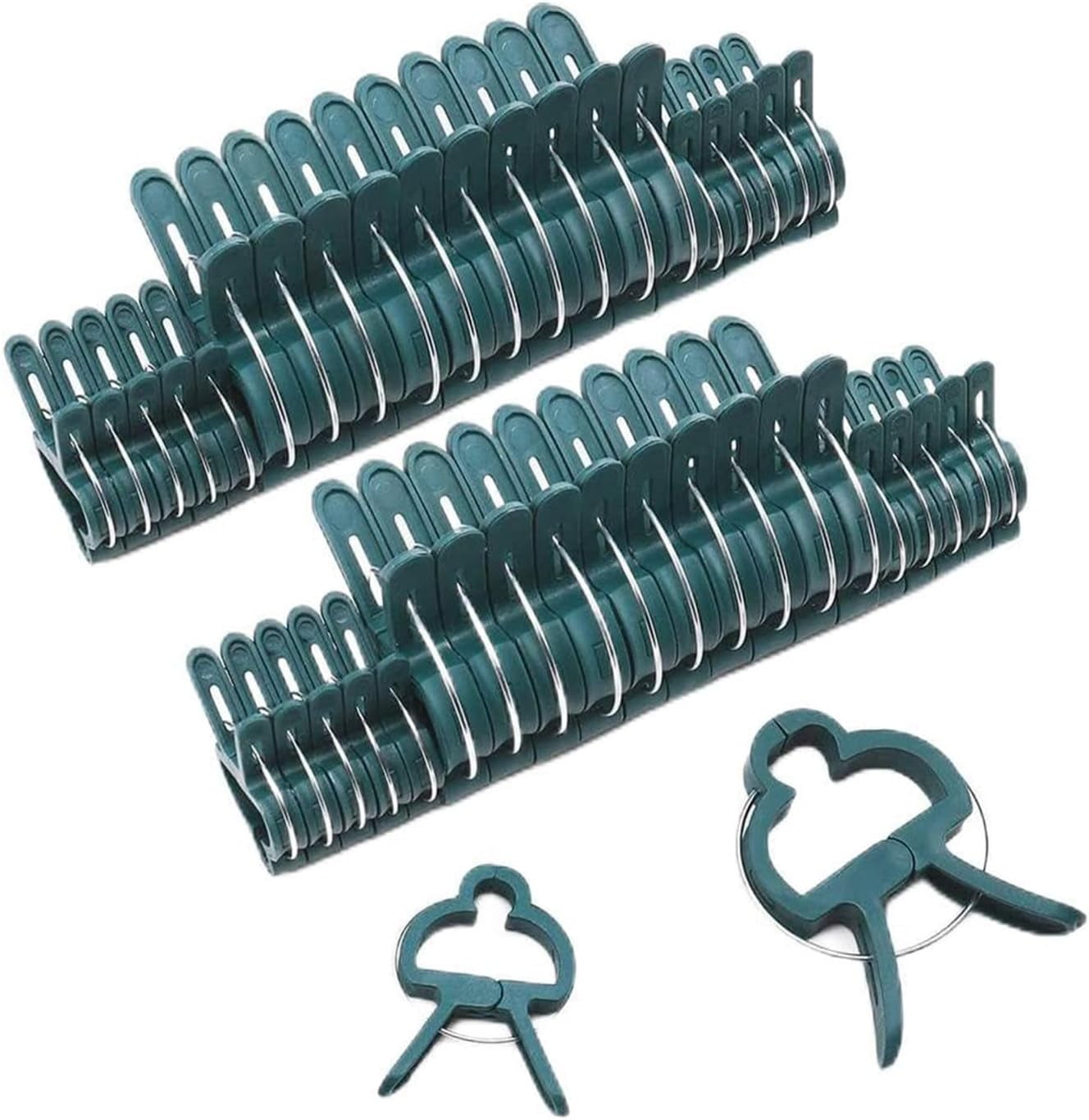 40 PCS Plant Clips Garden Clips for Tomato Cage, Tomatoes Clips Plant ...