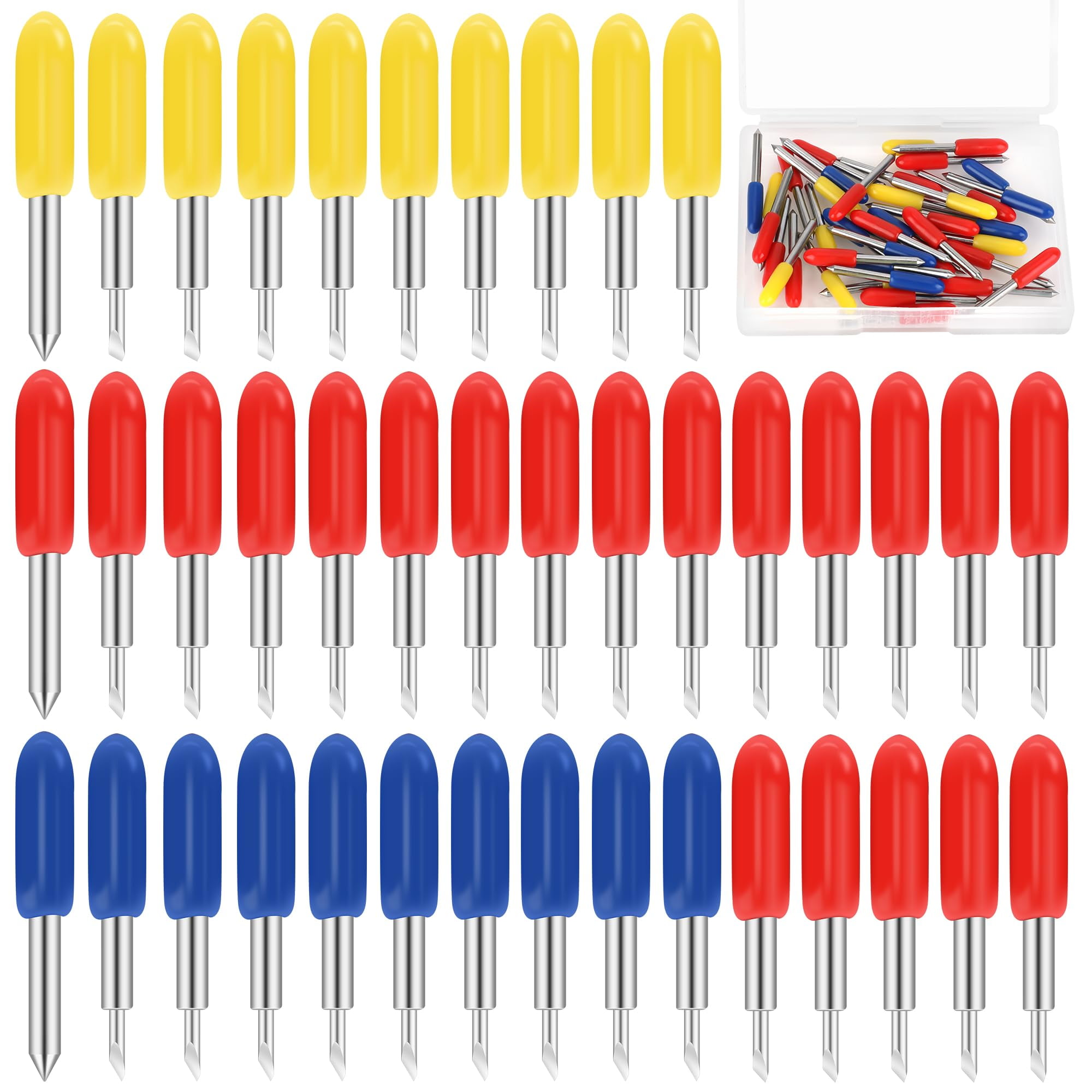 40 PCS Replacement Blades HMF23 for Cricut Explore Air 2, Luxiv 3rd ...