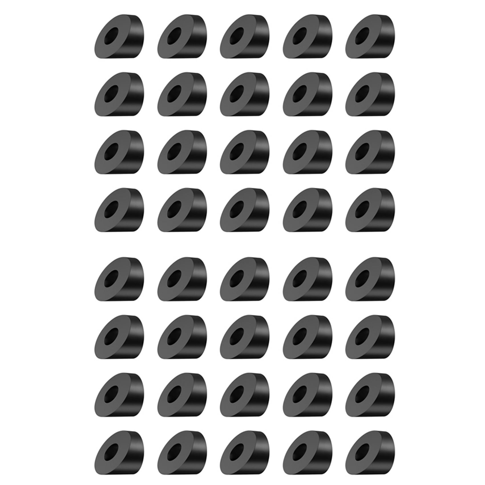 40 Pack 1/4In ID Angle Washers for Cable Railing Posts, for 1/8In 5 ...