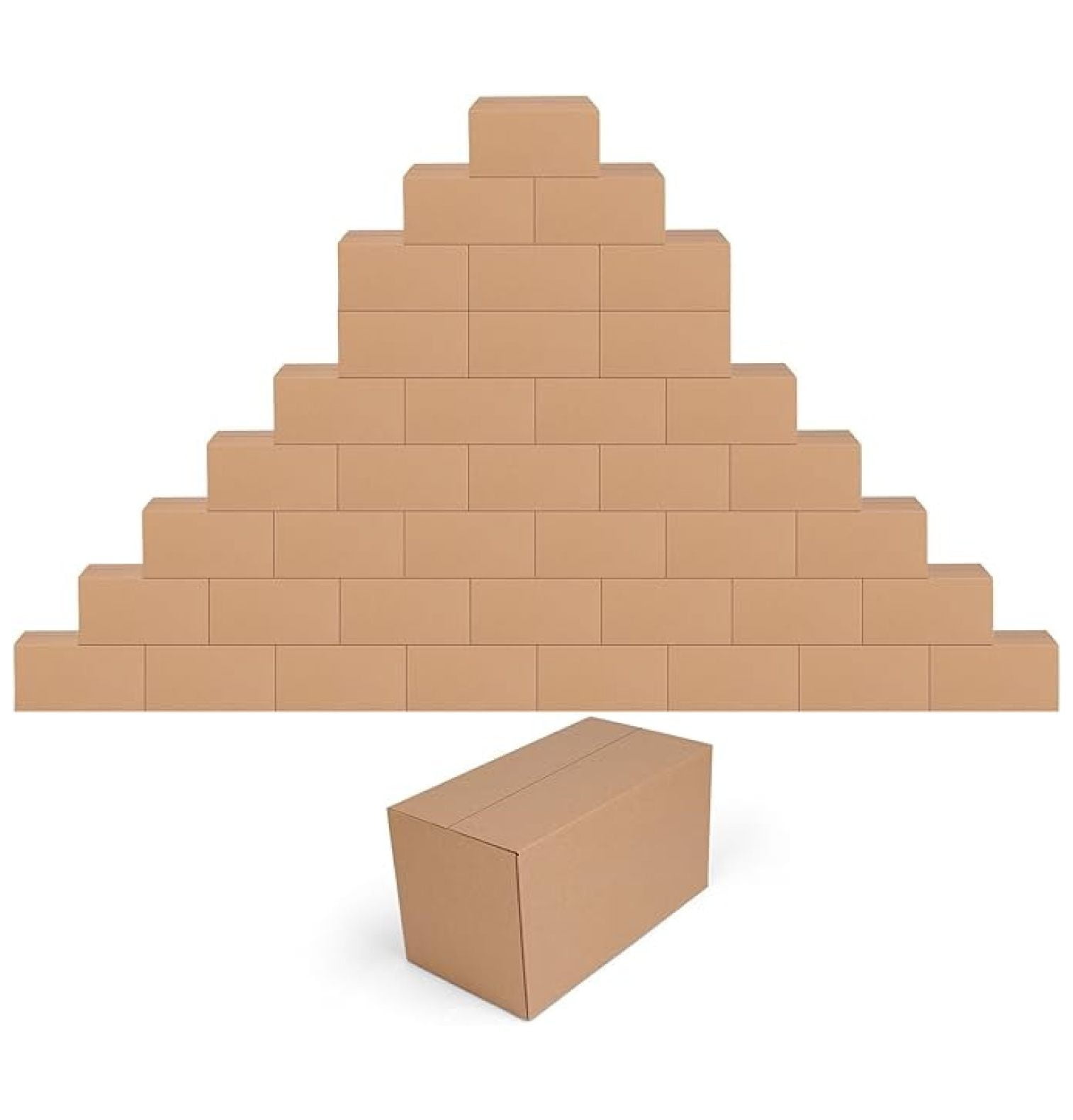 40 Pack 11x6x6 inches Shipping Boxes Small Cardboard Boxes for Packing ...