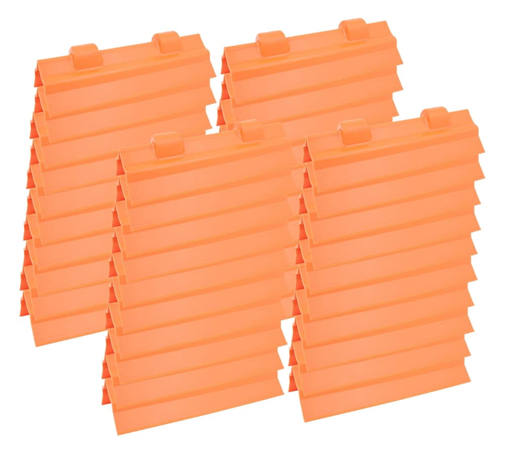 40 Pack 12" Orange Plastic Flatbed Edge Protector for Cargo Loads ...