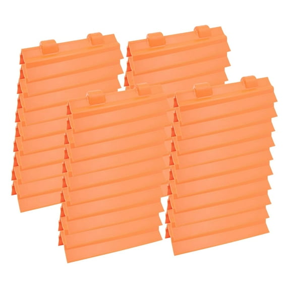 40 Pack 12" Orange Plastic Flatbed Edge Protector for Cargo Loads ...