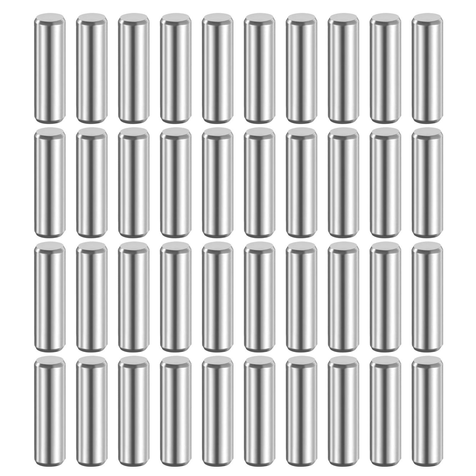 40 Pack 5 mm x 16 mm Dowel Pins, 316L Stainless Steel Cylindrical Dowel ...
