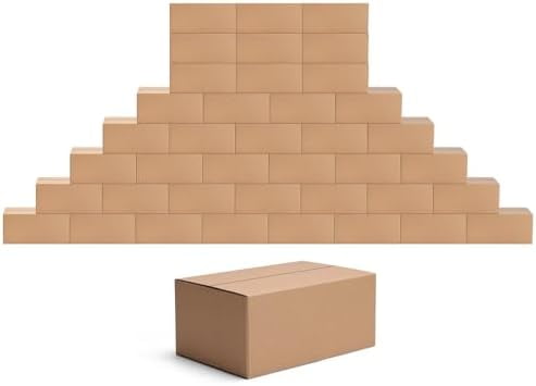 40 Pack 9x6x4 inches Shipping Boxes Small Cardboard Boxes for Packing ...